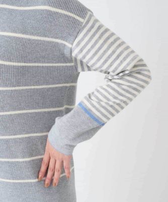 パネルボーダーニット | GIANNI LO GIUDICE(Women/小さいサイズ