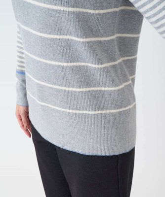 パネルボーダーニット | GIANNI LO GIUDICE(Women/小さいサイズ