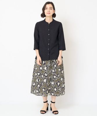 ジャンニ・ロ・ジュディチェ（GIANNI LO GIUDICE）/[セットアップ対応]ファンキーフラワープリントスカート セットアップ対応］ファンキーフラワープリントスカート | GIANNI LO