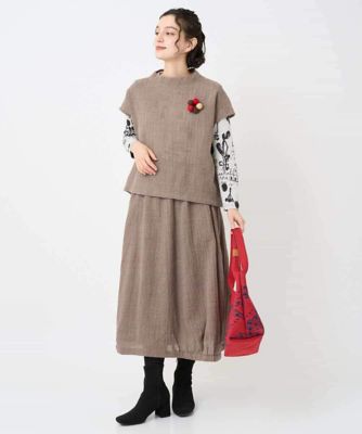 日本製］幾何柄両面選針カットソー | GIANNI LO GIUDICE(Women/小さい