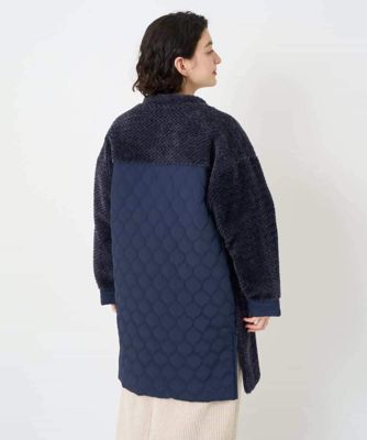 ジャンニ・ロ・ジュディチェ] ボアタフタキルトコート ジャンニ・ロ