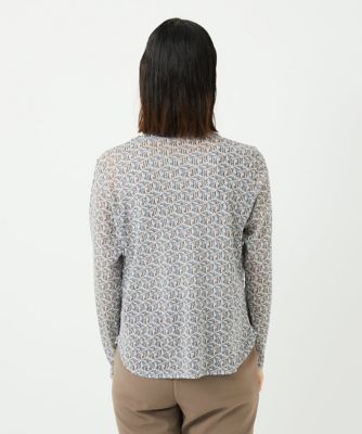 日本製］シアーボトルネックロゴカットソー | GEORGES RECH (Women