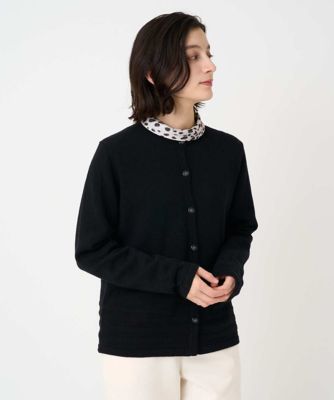 アンサンブル対応］メリノウールカラーカーディガン | GEORGES RECH