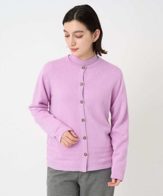 アンサンブル対応］メリノウールカラーカーディガン | GEORGES RECH