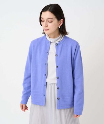 アンサンブル対応］メリノウールカラーカーディガン | GEORGES RECH