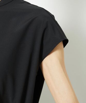 小さいサイズ］キーネックギャザーワンピース | MICHELKLEIN(Women