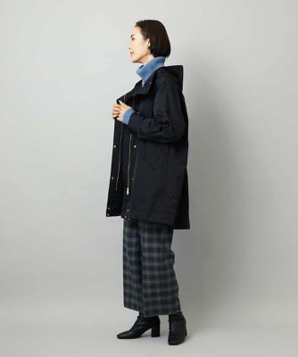 小さいサイズ］キルトライナー付きフードコート | MICHELKLEIN(Women