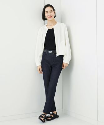 小さいサイズ］シアーメッシュダンボールブルゾン | MICHELKLEIN(Women