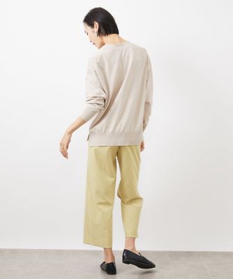 小さいサイズ］ドライストレッチワイドパンツ（定番人気