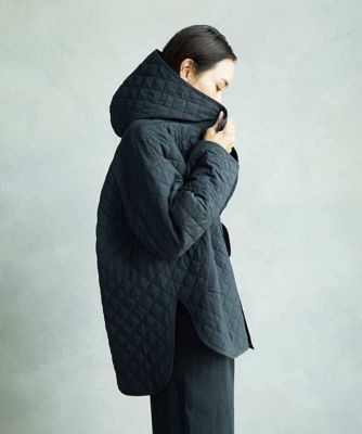 小さいサイズ］オーバーサイズフードキルティングコート | MICHELKLEIN