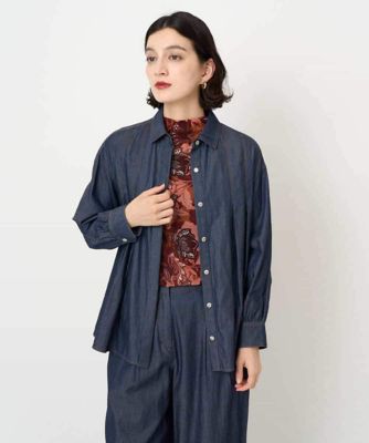 セットアップ対応］ライトデニムシャツ | CHRISTIAN AUJARD（Women