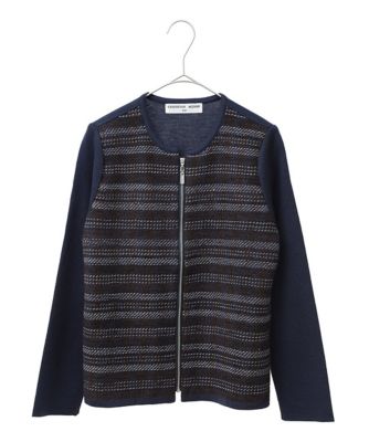 ジップアップニットカーディガン | CHRISTIAN AUJARD（Women/小さい