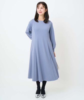 小さいサイズ】ツイルジャージーワンピース／洗える | MK MICHEL KLEIN