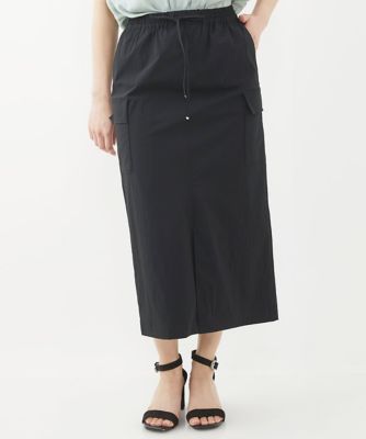 小さいサイズ】ドライタッチカーゴデザインスカート／洗える | MK