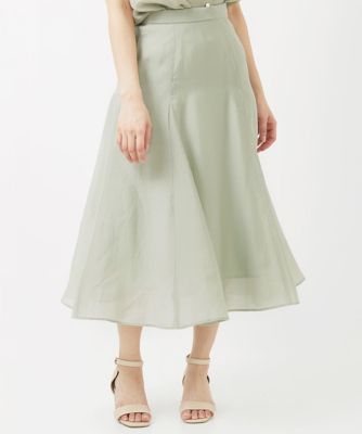 小さいサイズ】ボリュームフレアースカート／セットアップ対応／洗える