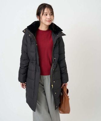 MK ミッシェルクラン（MK MICHEL  ）/【小さいサイズ】ベーシックタフタ ロングダウンコート/撥水加工 小さいサイズ】ベーシックタフタ ロングダウンコート／撥水加工 | MK