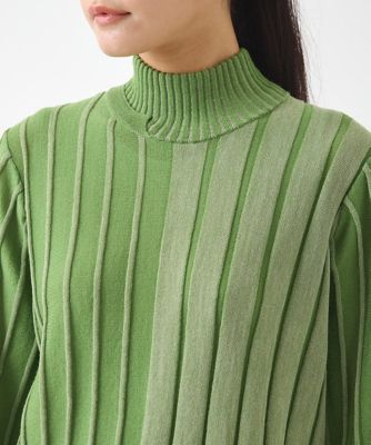 小さいサイズ／アンサンブル対応】プレーティングリブニットプル