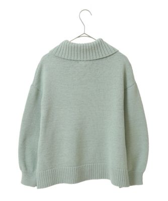 小さいサイズ】テープヤーンリブハイネックニット | HIROKO BIS（Women