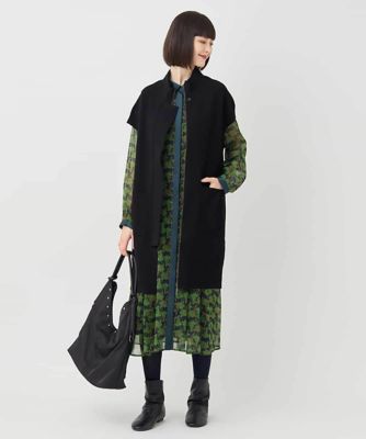 小さいサイズ】ミラノリブニットベスト／洗える | HIROKO BIS（Women