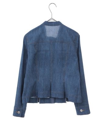 小さいサイズ】デニム風ステッチデザインジャケット | HIROKO BIS