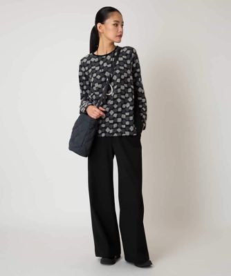 小さいサイズ】起毛ブロック切り替えデザインプルオーバー ／洗える