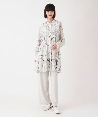 小さいサイズ】カットソーポンチワイドパンツ | HIROKO BIS（Women