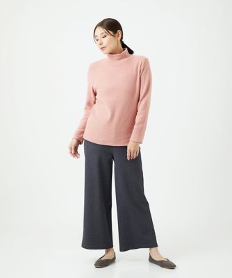 洗える・日本製］インターアクションウォームリブカットソー | GIANNI