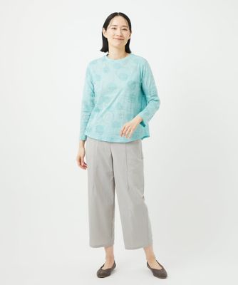 洗える・日本製］ドットリップルプリントカットソー | GIANNI LO