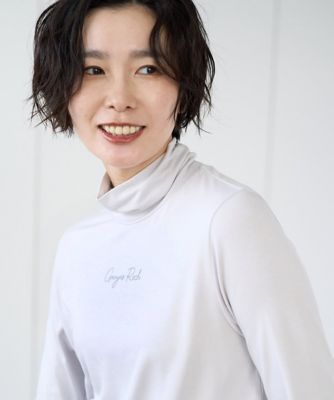 ベアテンジャージーハイネックロゴカットソー | GEORGES RECH (Women