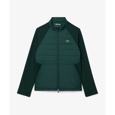 防風 ハイネックキルティングナイロンゴルフジャケット | LACOSTE
