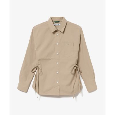 リボンディテール ストレッチロングスリーブシャツ | LACOSTE/ラコステ