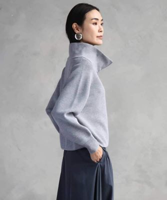 ハーフジップニット | MICHEL KLEIN (Women)/ミッシェルクラン | 三越