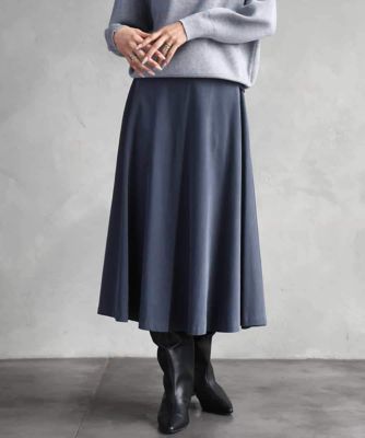 ヴィンテージツイルフレアスカート | MICHEL KLEIN (Women)/ミッシェル