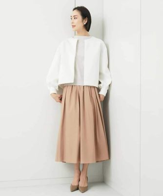 ギャザーフレアスカート | MICHEL KLEIN (Women)/ミッシェルクラン