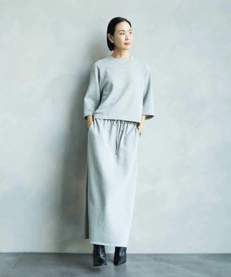 セットアップ対応］ラメ裏毛プルオーバー | MICHEL KLEIN (Women