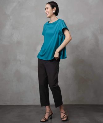 機能性素材］ストレッチツイルテーパードパンツ | MICHEL KLEIN (Women