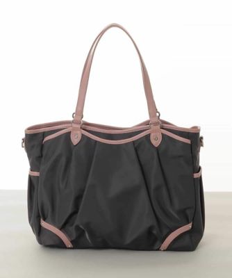 撥水／2WAY］パイピングタックデザイントートバッグ | MK MICHEL