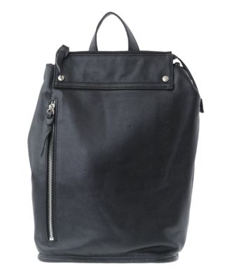 A4収納可］レザースクエアデザインリュック | MK MICHEL KLEIN BAG