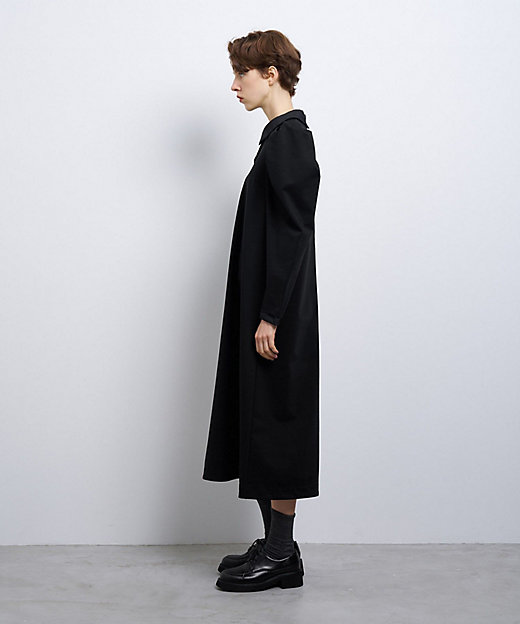 シャツカラーパフスリーブワンピース | LANVIN en Bleu (Women シャツカラーパフスリーブワンピース | LANVIN en Bleu (Women