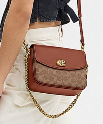 キャシー クロスボディ バッグ 19・シグネチャー キャンバス | COACH/コーチ | 三越伊勢丹オンラインストア・通販【公式】