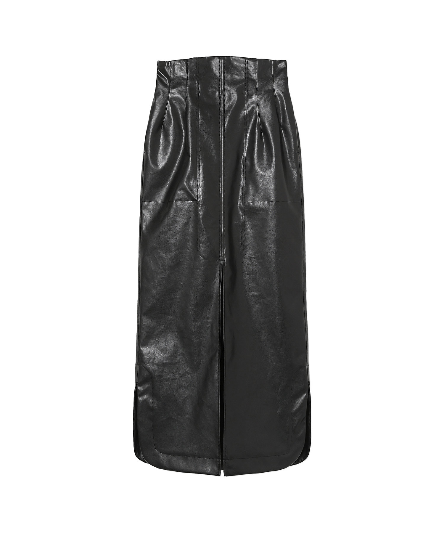 Coated Cotton Gabardine Skirt Coated Cotton Gabardine Skirt